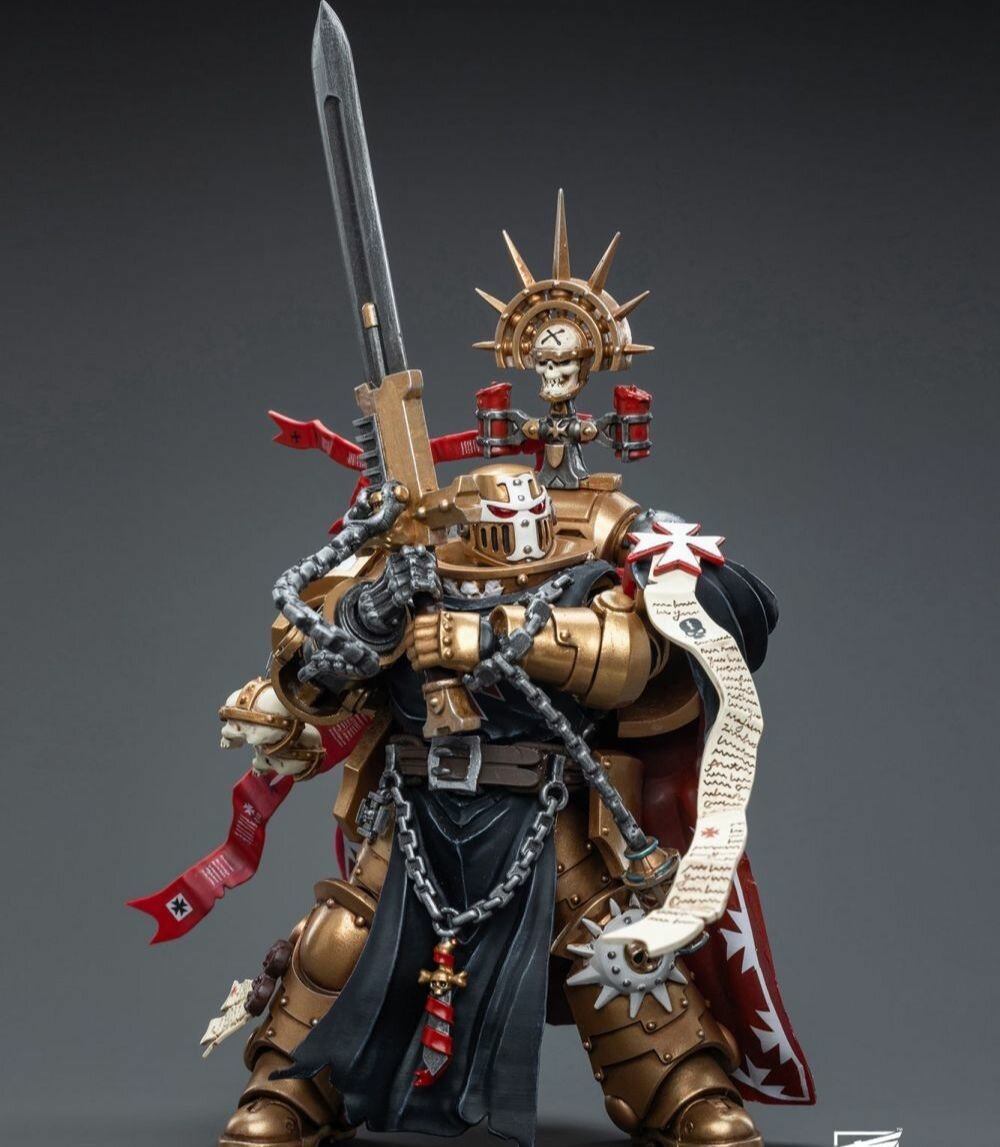 Джойтой Верховный гранд маршал Боевого Молота Черной церкви Темного Источника Хелбрехт является портативным мобильным солдатом