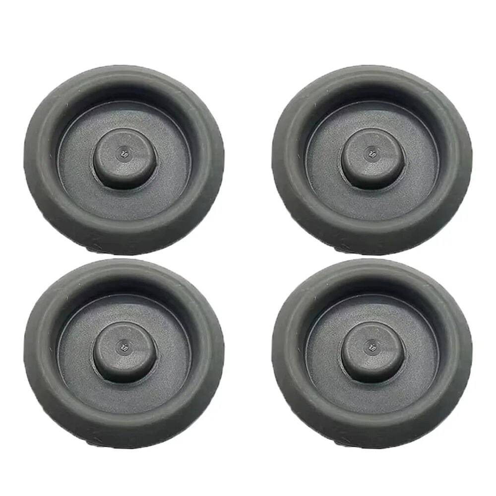 4 шт. для Vw для Tiguan для Passat для Bora, автомобильное шасси, багажник, запасная шина, напольная заглушка, крепежные детали, водонепроницаемая крышка, автомобильная часть