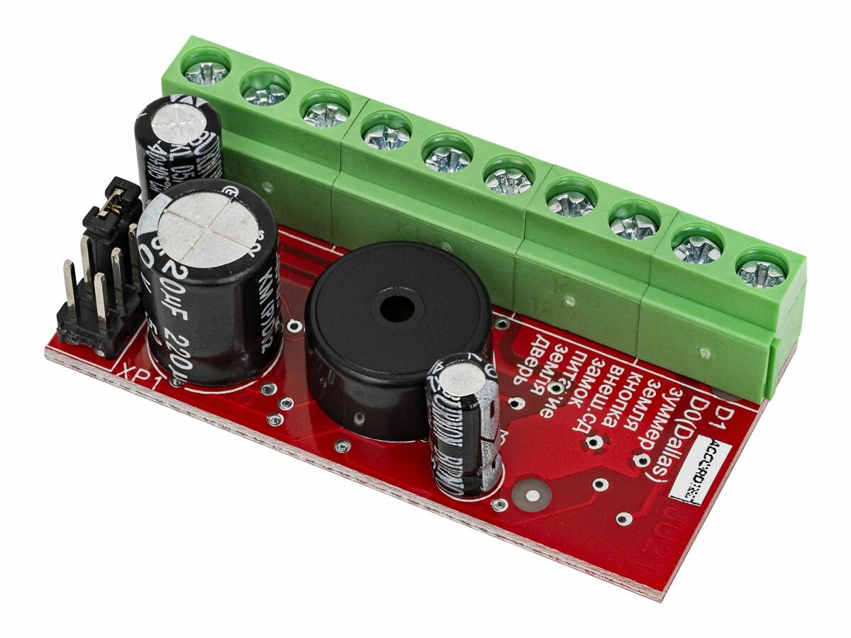 AT-K1000 U (AccordTec) Контроллер Touch Memory, Wiegand (1216 Ключей)(без корпуса)