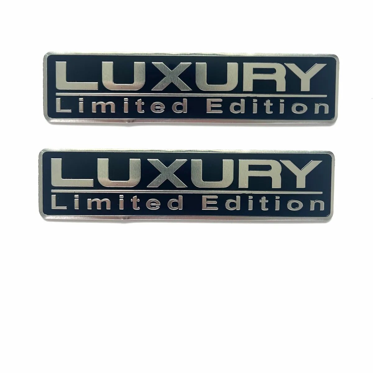 2 шт, наклейки "Luxury Limited Edition" черные