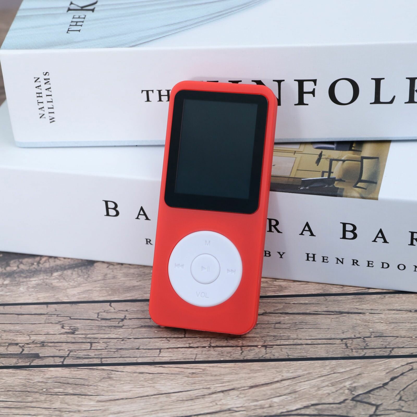 MP3/MP4 плеер Bluetooth Мини портативный Walkman, красный,32 ГБ, красный