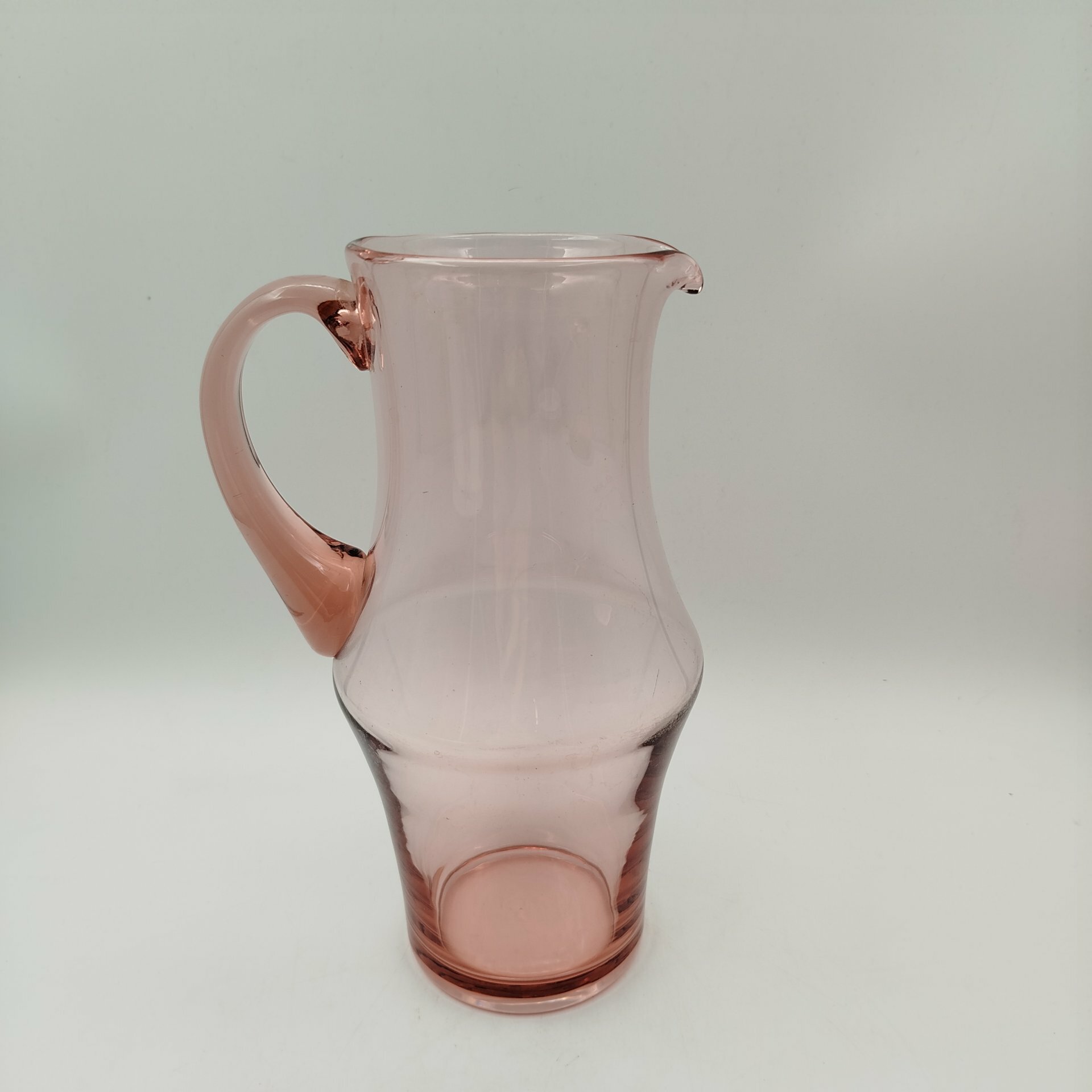 Кувшин для воды и прохладительных напитков, цветное стекло, СССР, 1970-1980 гг.