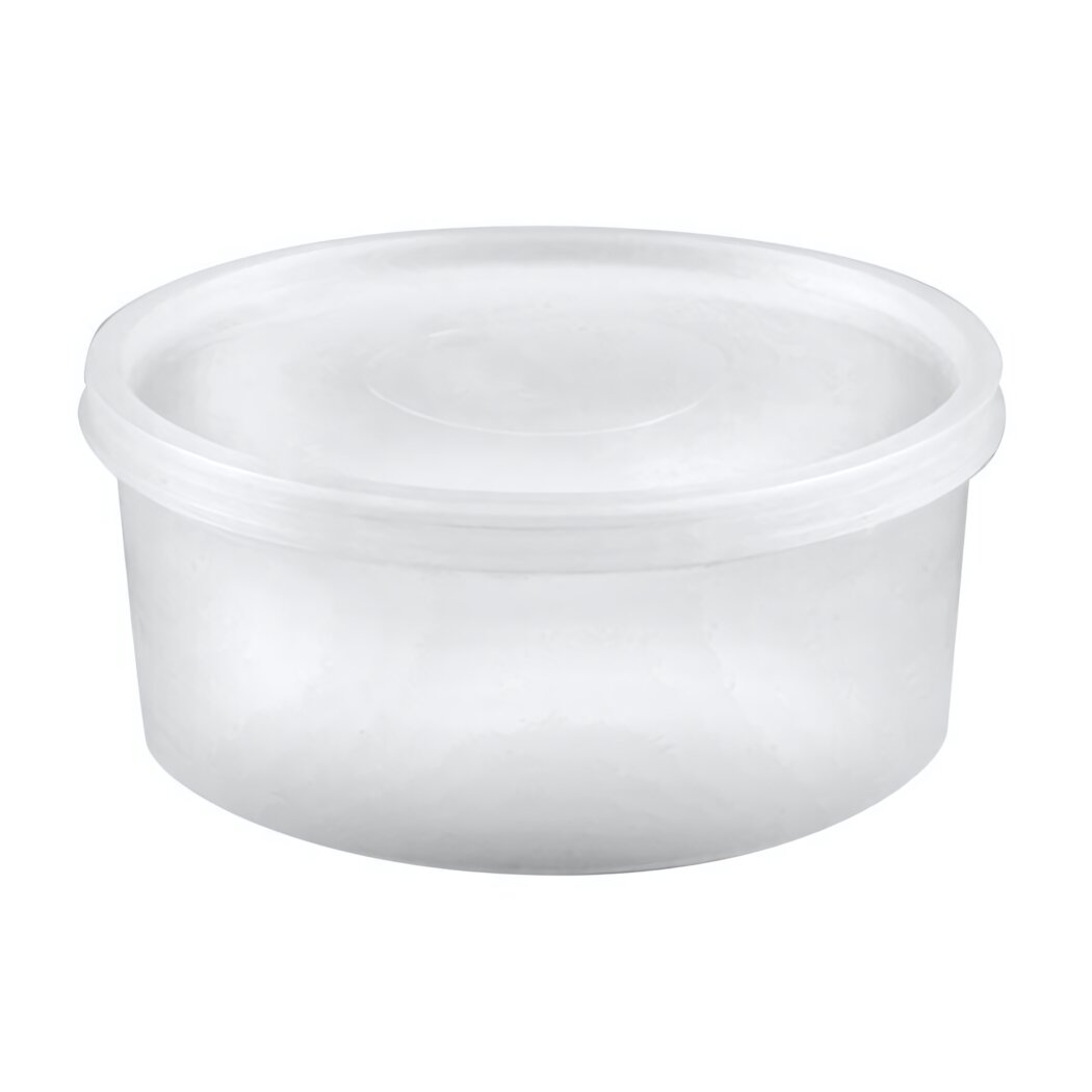 Банка пластиковая герметичная 450мл, прозрачная, для хранения продуктов