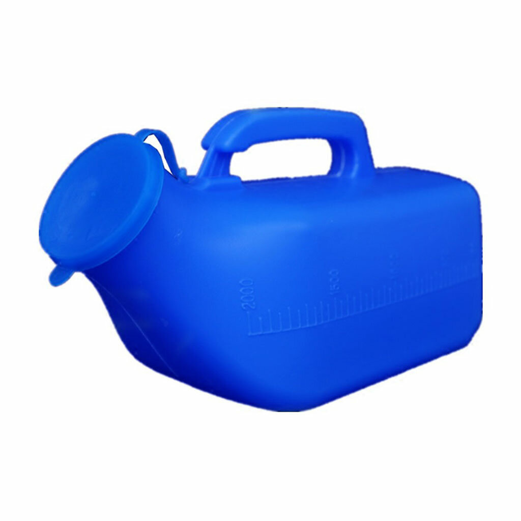 Мужские писсуары для Мужчин 2000 мл Сверхбольшой Емкости, непроливающиеся Стаканчики Для Мужской Мочи, непроливающаяся Завинчивающаяся Крышка