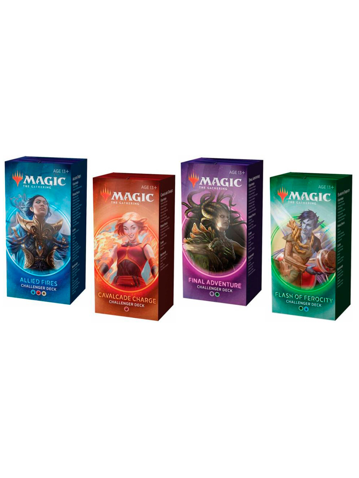 Magic The Gathering: 4 колоды Challenger Deck 2020 MTG на английском