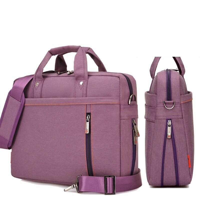 Сумка MyPads для ноутбука 17.3 дюйма, утолщенная большая емкость, пурпурная TJ