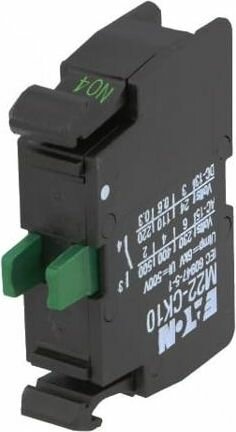 Контактная группа, EATON M22-CK10, 22мм, RMQ-Titan, -25-70 град. C, Контакты: NO,1шт