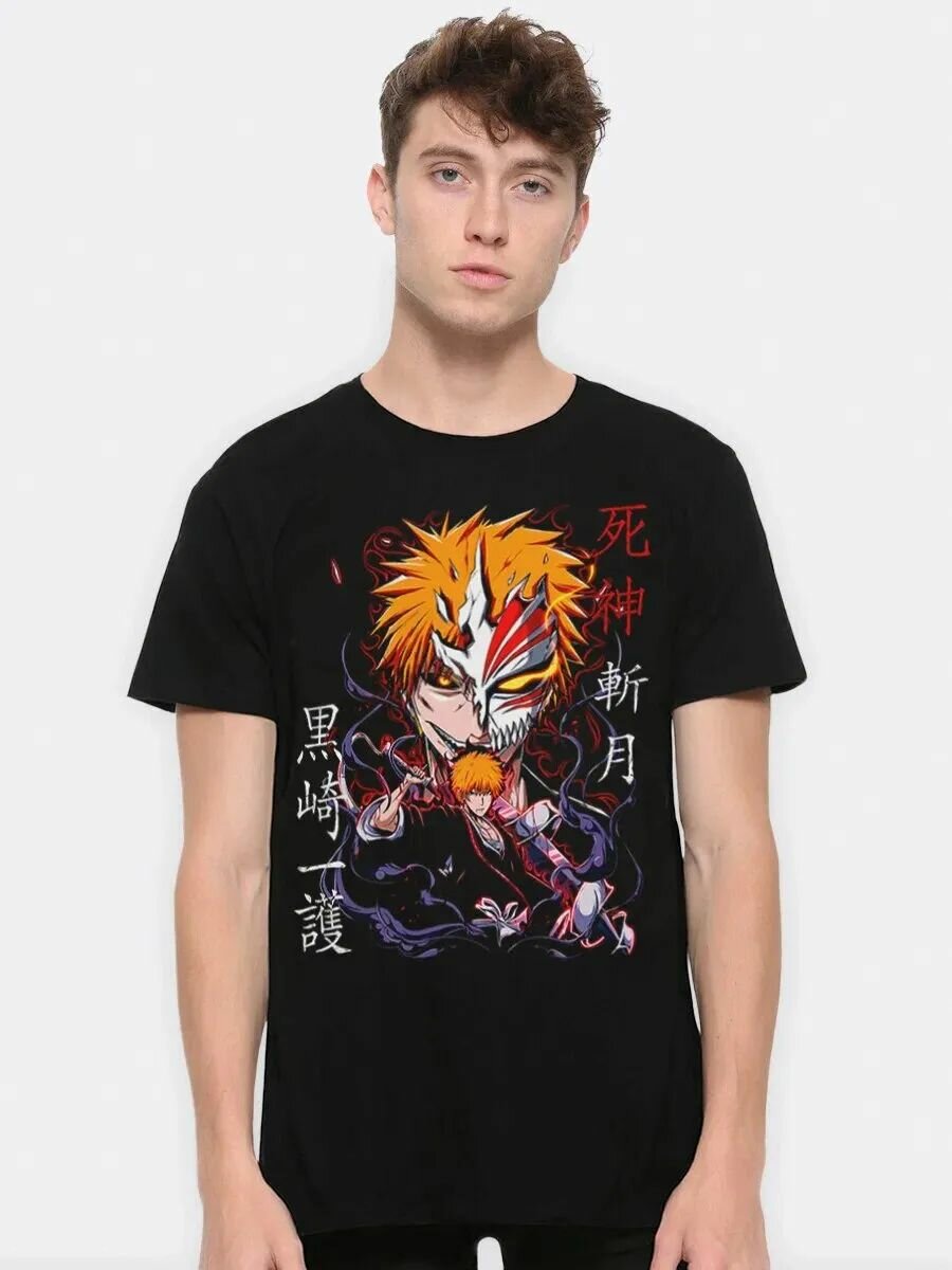 Футболка Блич / Куросаки Ичиго / Мужская