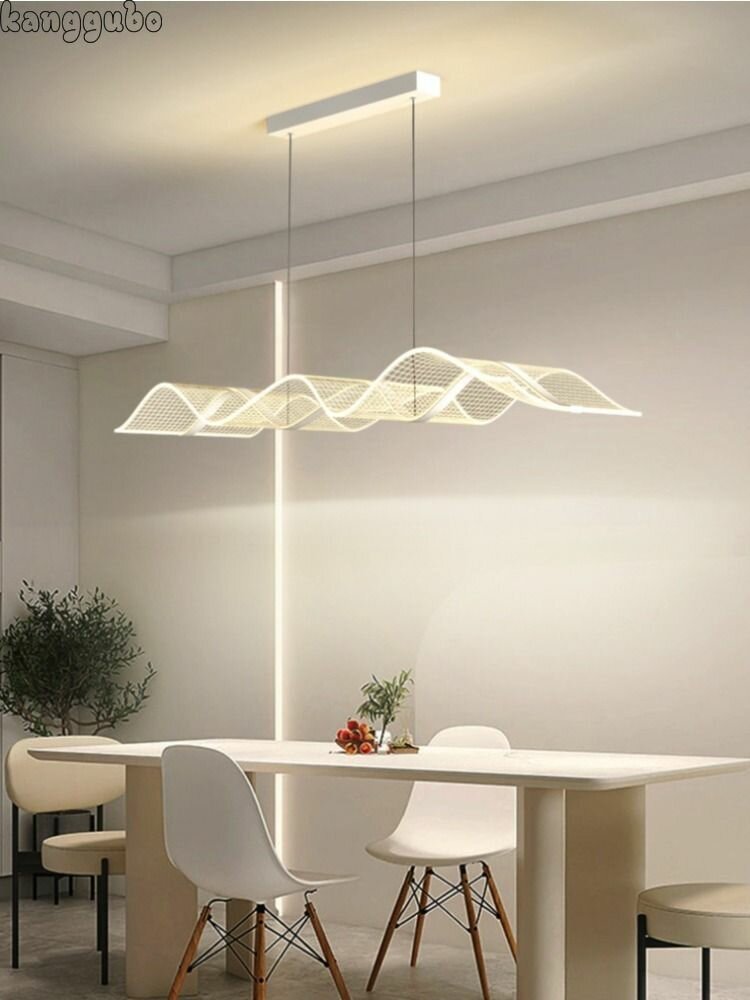 Акриловая люстра-стример