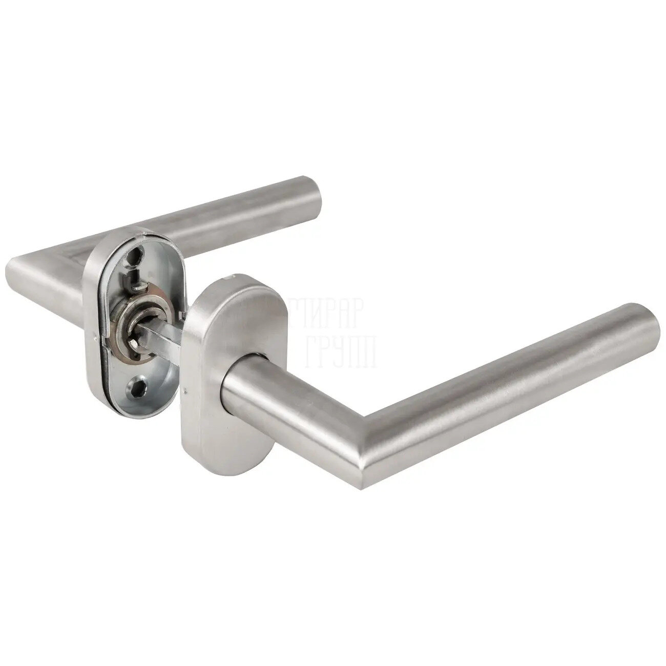 Ручка Fuaro (Фуаро) раздельная R. DSS201-0204P/19 INOX 201 никель