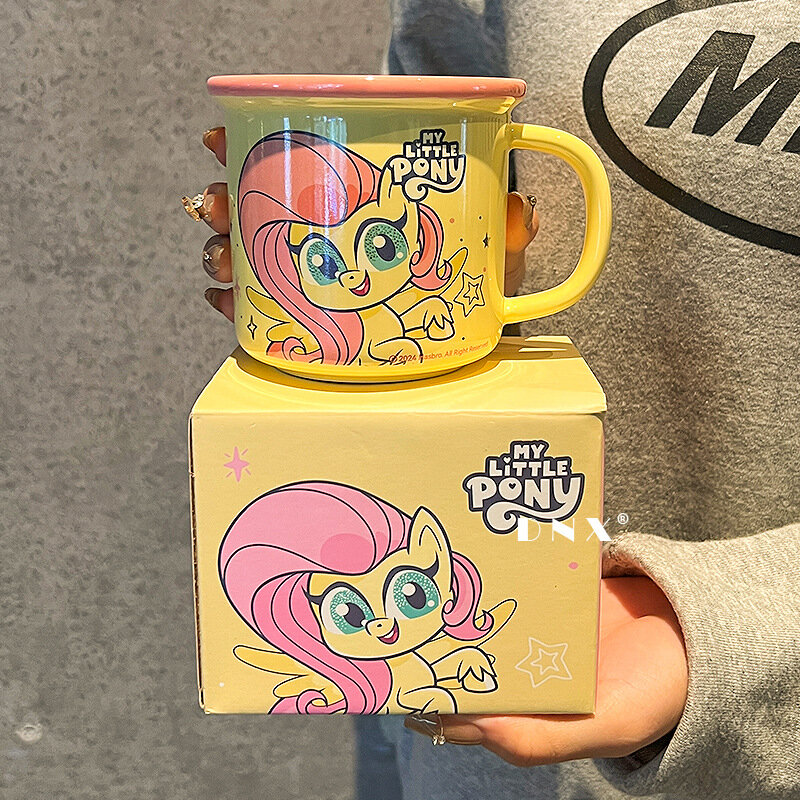 Милая керамическая кружка My Little Pony с перевернутым ртом, милая детская чашка для воды, чашка для кофе и завтрака, подарок на день рождения