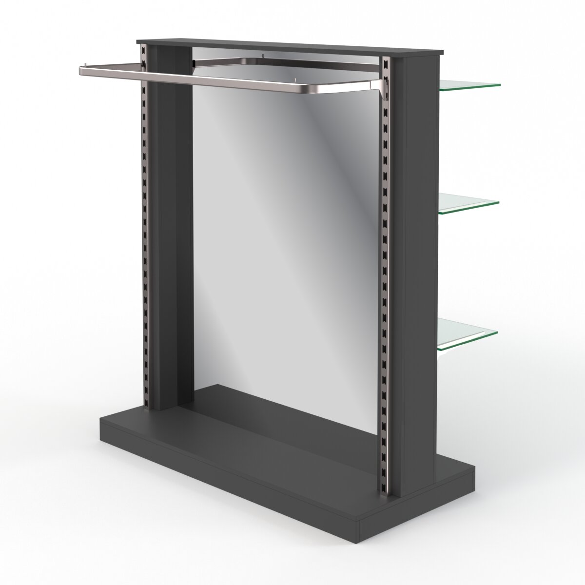 Гондола "фаворит" №13 с зеркалом, Черный. Производитель товара - компания Westcom.