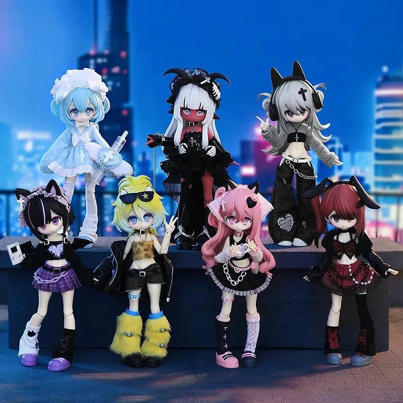 Кукла BJD 1/12 10000 Escapes Plans Series шарнирная аниме с одеждой и аксессуарам