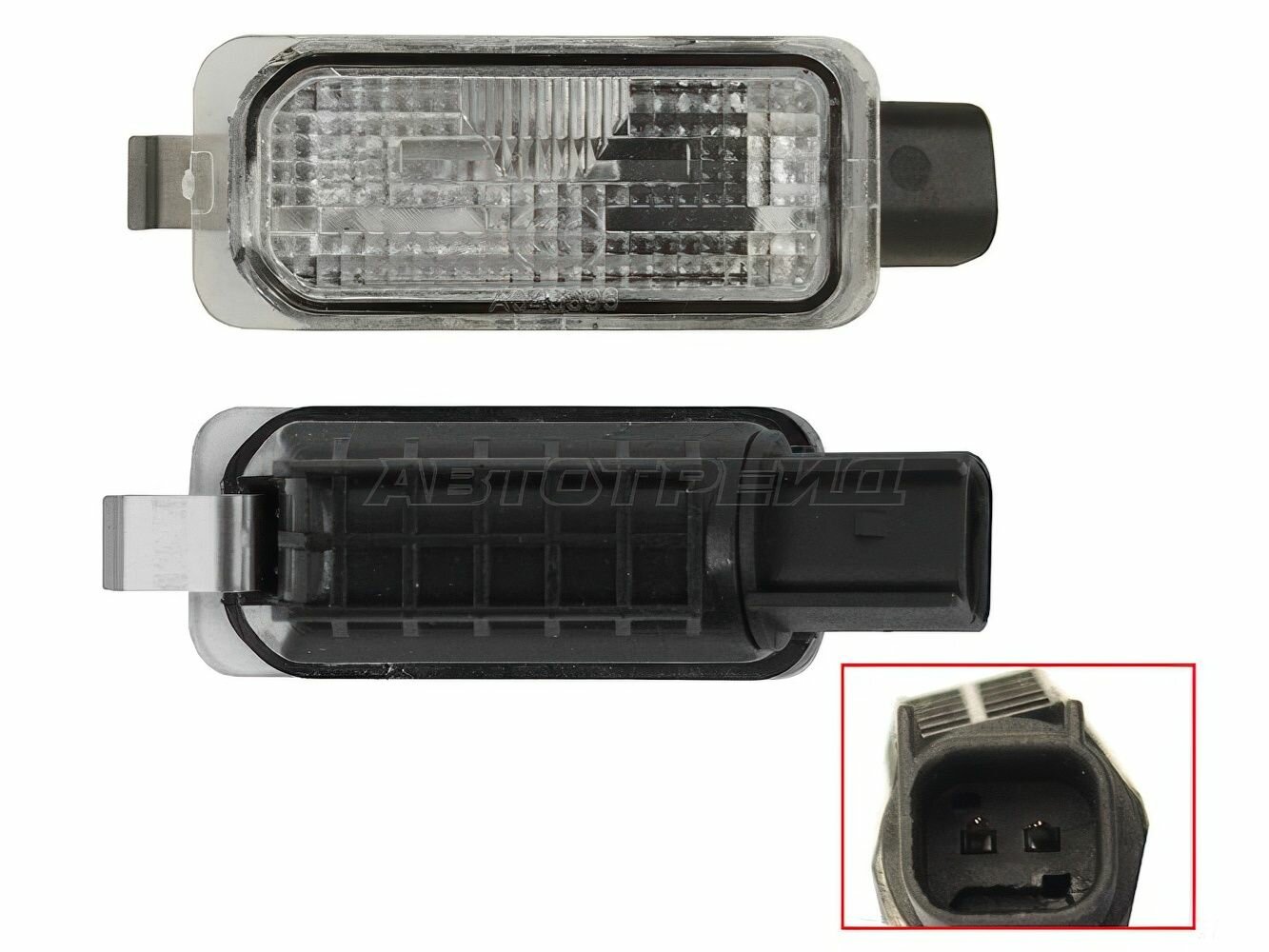 Фонарь освещения номерного знака для Форд Симакс, Фиеста, Фокус, Куга, Мондео арт ST5105886 SAT