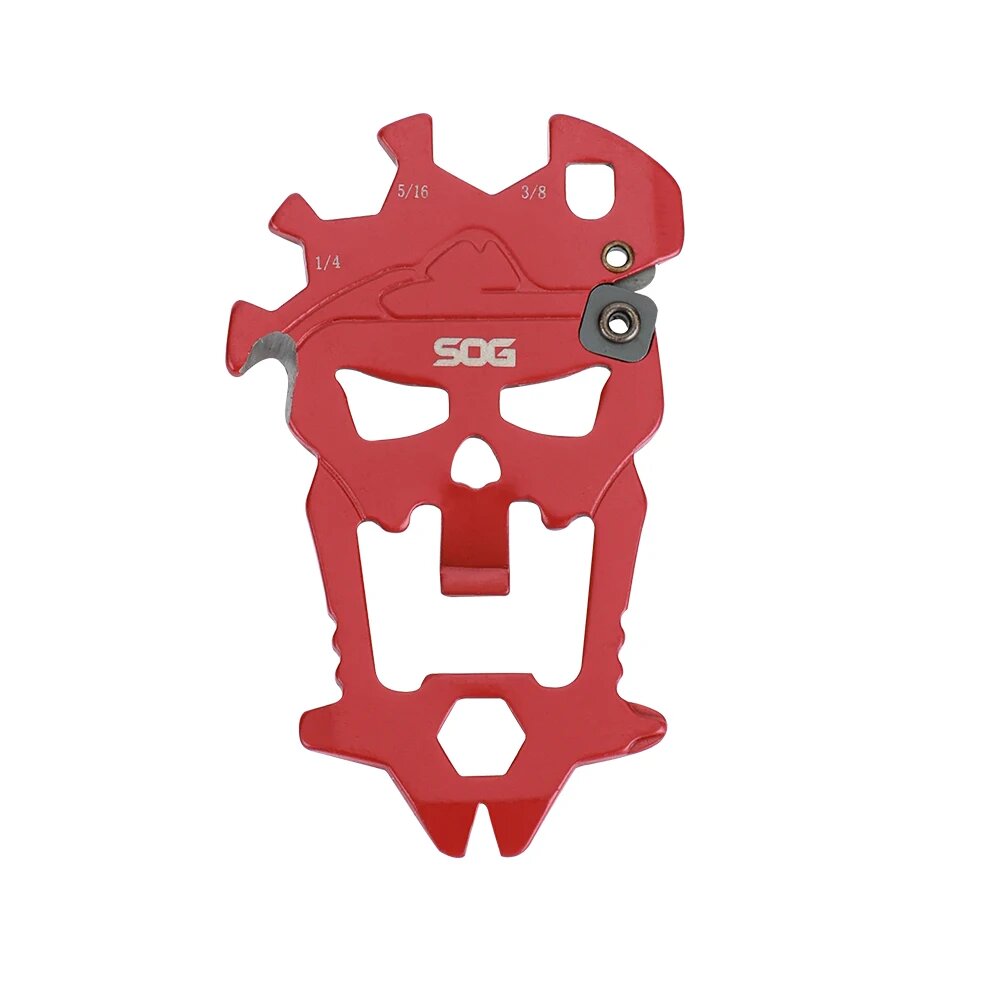 SOG 12 в 1 мультиинструмент SM1001-CP Красный, SM1001-CP RED