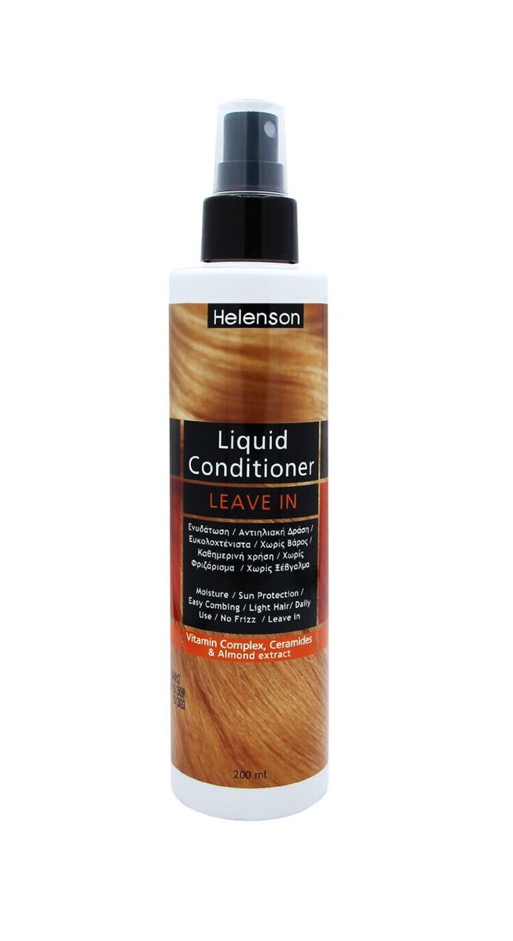 Хеленсон Несмываемый кондиционер для волос 200 мл Helenson Hair Liquid Conditioner -