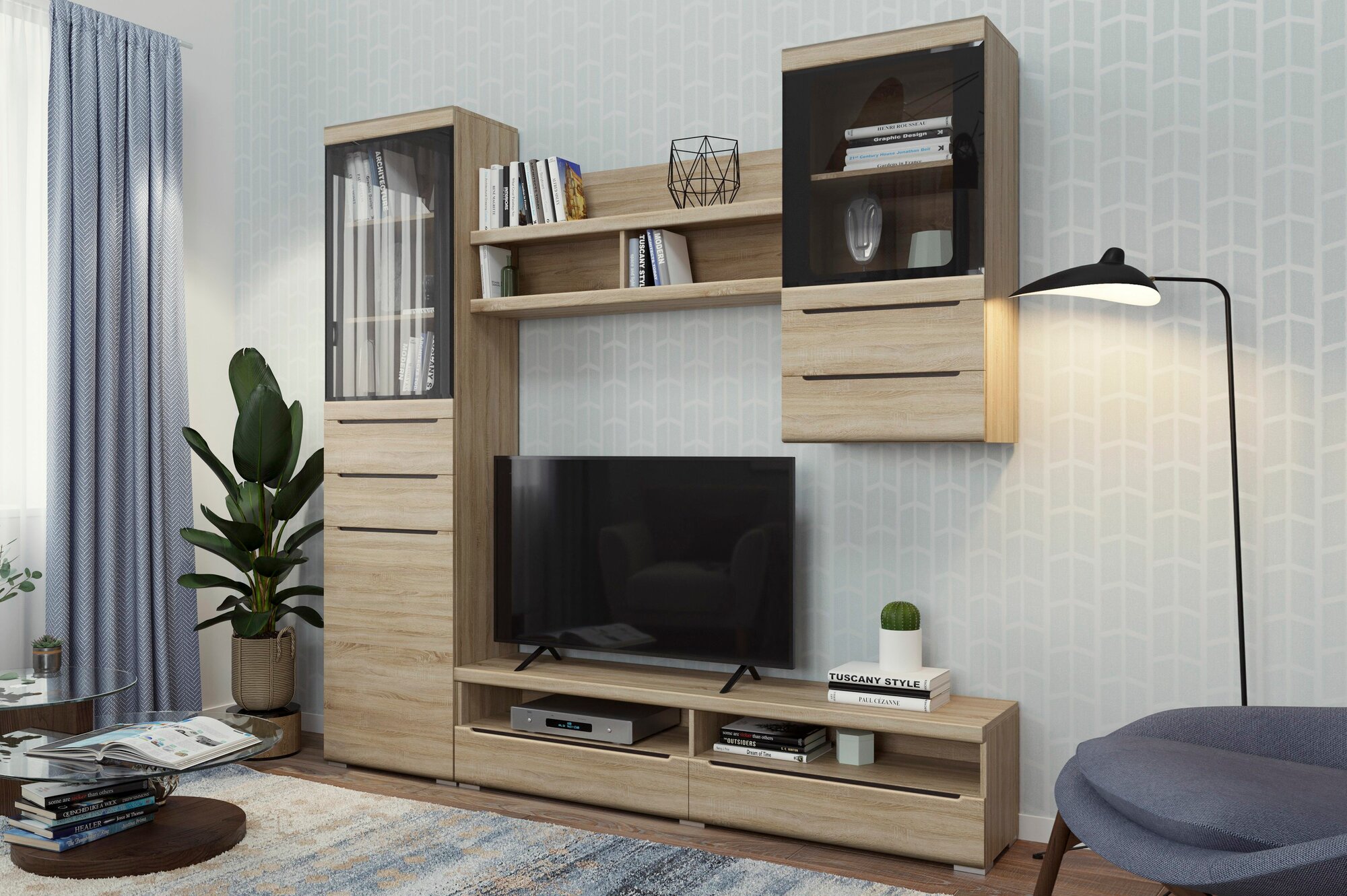 Эколь Вариант №3 (Дуб сонома, дуб сонома) (Миф)