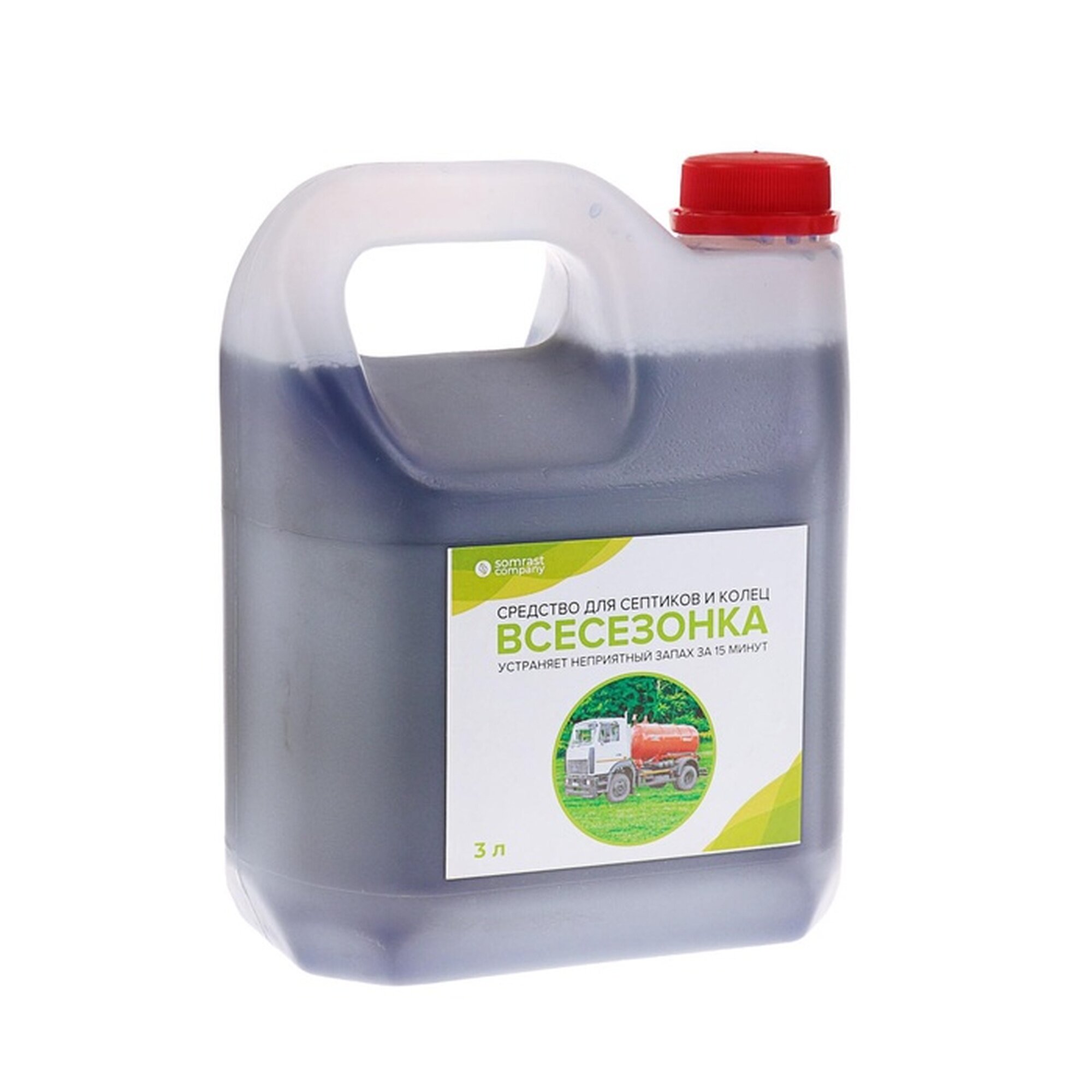 Биоактиватор Somrast Company "Всесезонка", для септиков, колец, 3 л