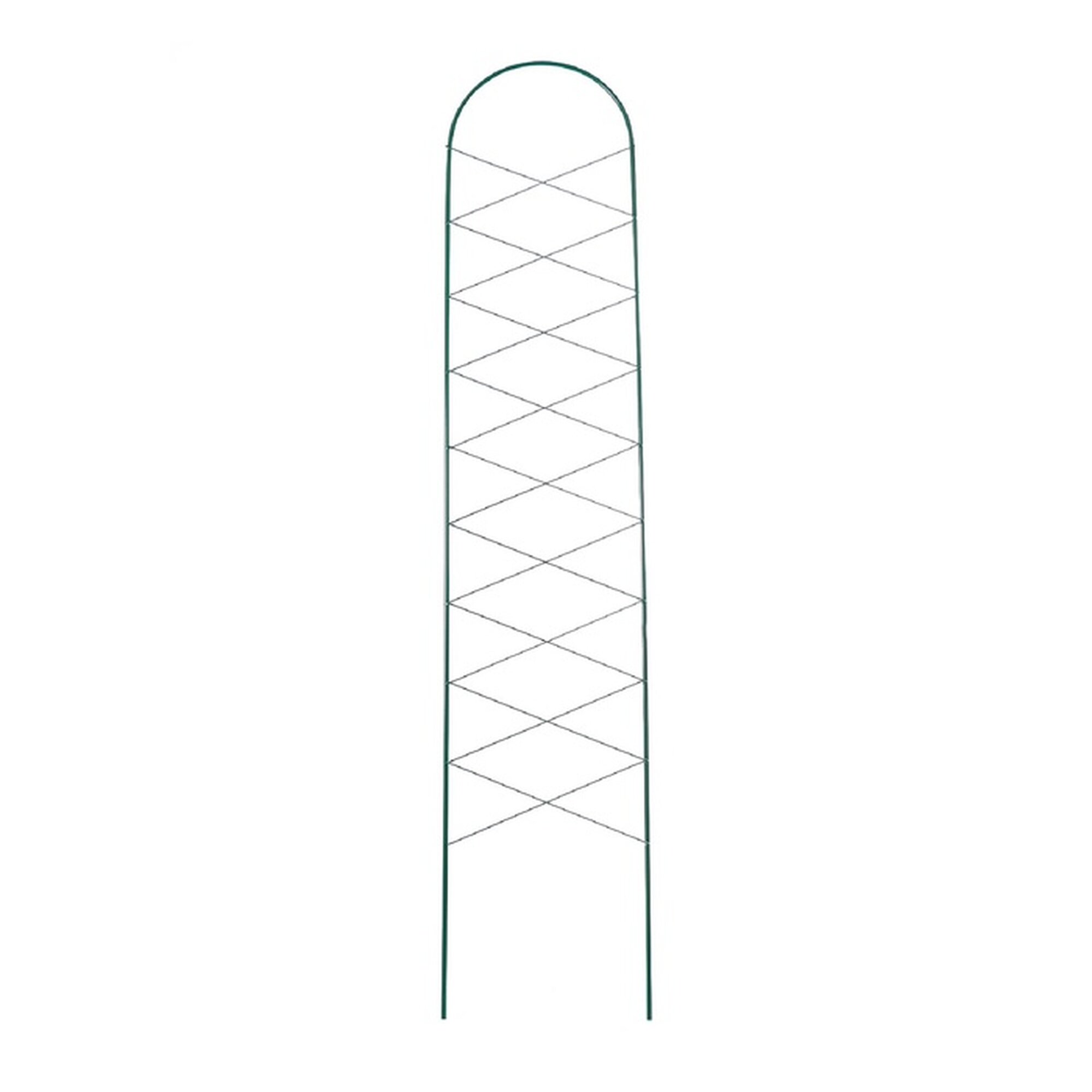 Шпалера, 170 × 34 × 1 см, металл, зелёная, «Буби»