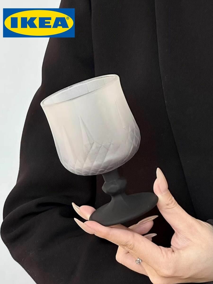 IKEA бокал с гравировкой, Бокал красные вина,210ml``