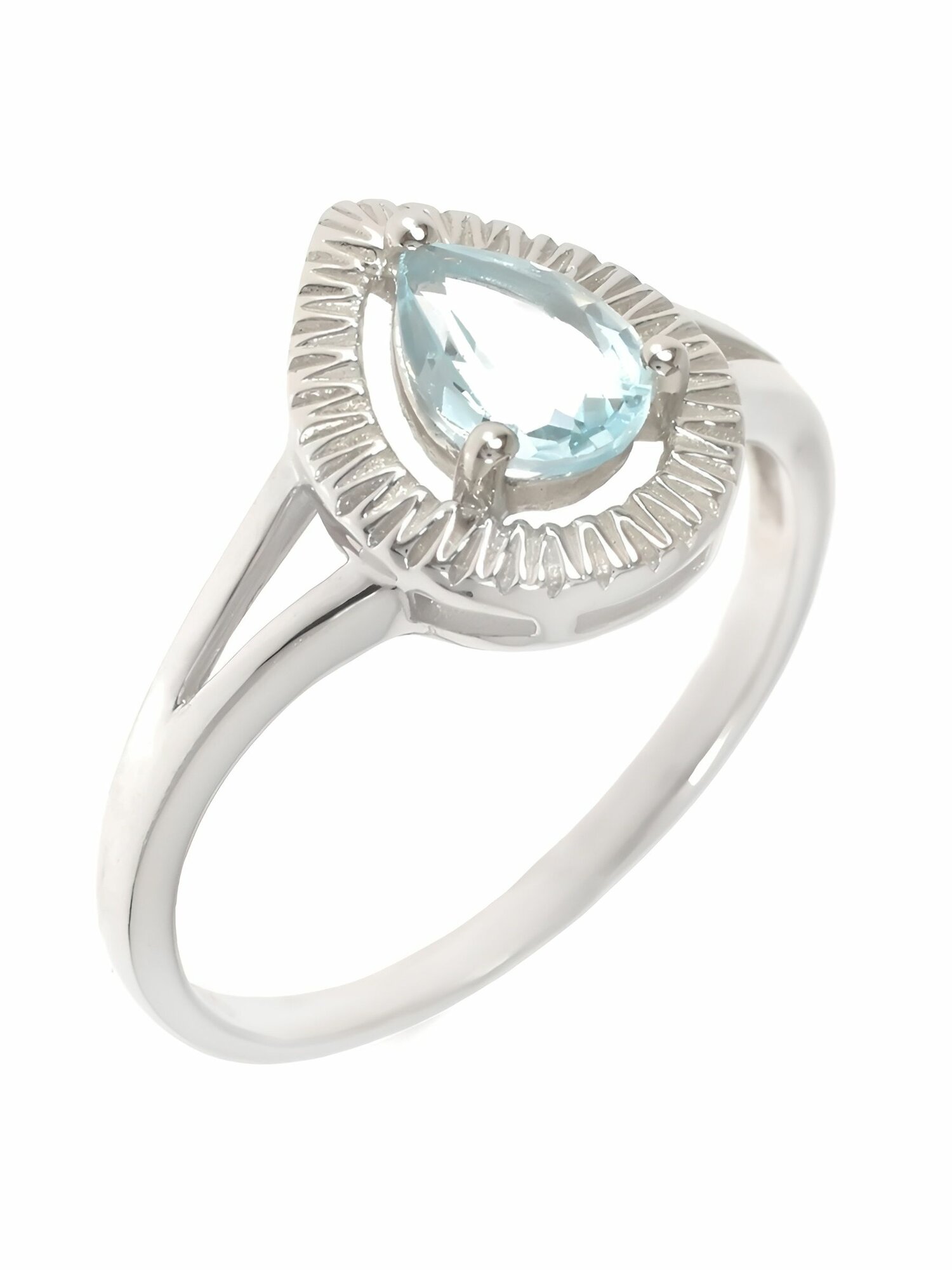 Кольцо тонкое, серебро, 925 проба, родирование