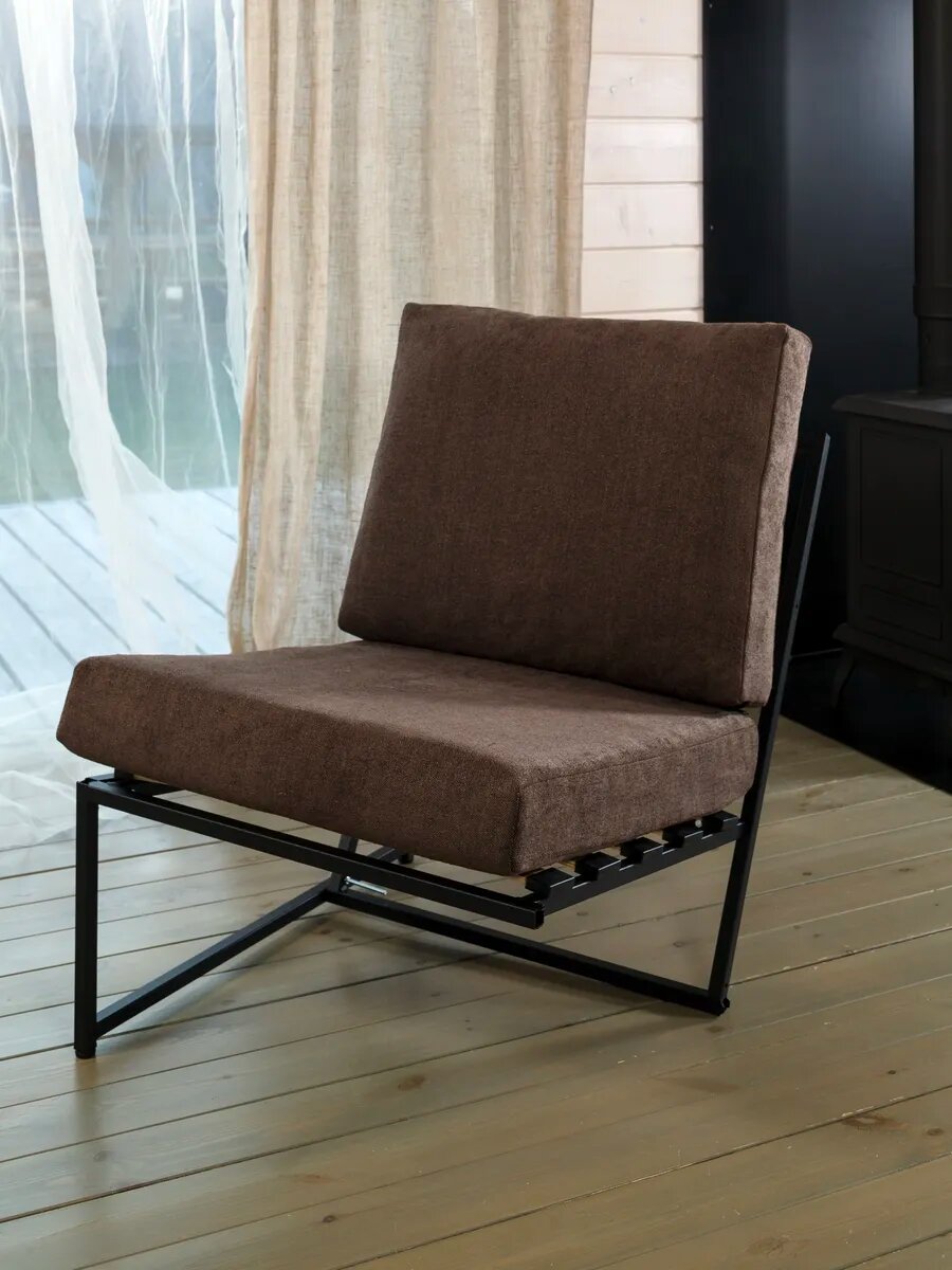 Модуль для дивана и кресла (Mateo), Букле (Braun) / 1шт.