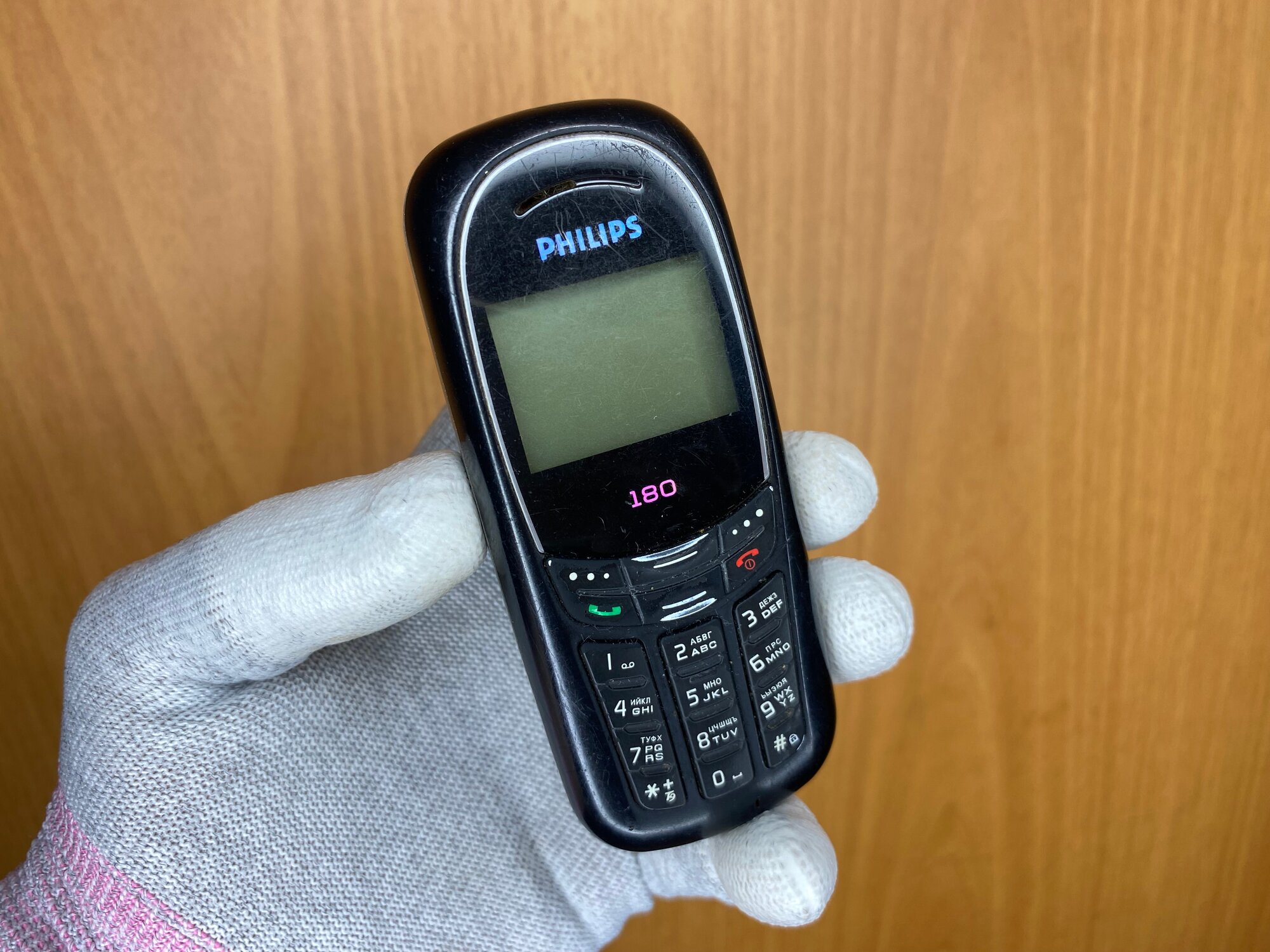 Philips 180 Оригинальный Б/У Retro Mania дарит ностальгию, Ретро телефон