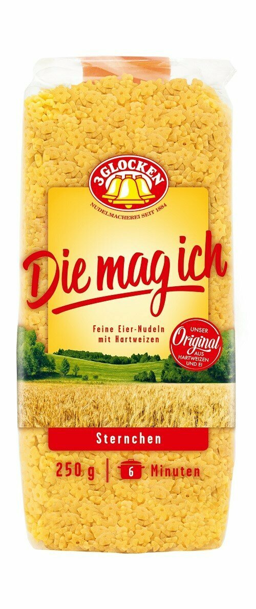 Макароны фигурные детские 3 Glocken Sternchen, 250г