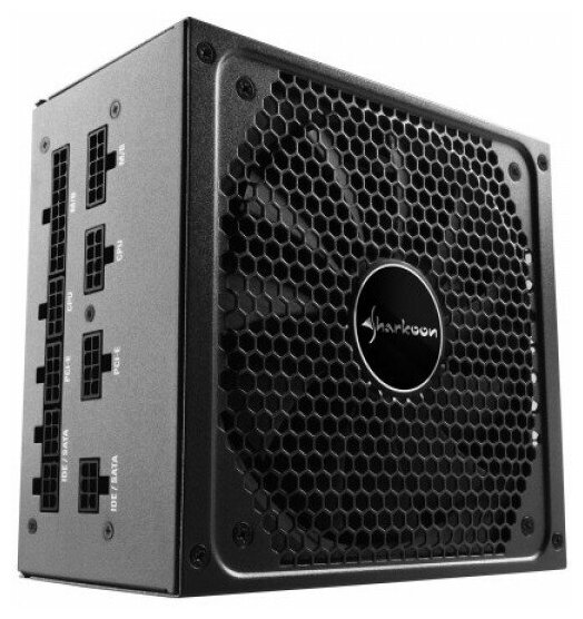 Sharkoon Silent Storm Cool Zero 650W Игровой Блок питания чёрный (650 Вт, 80 Plus Gold, 135 мм вентилятор)