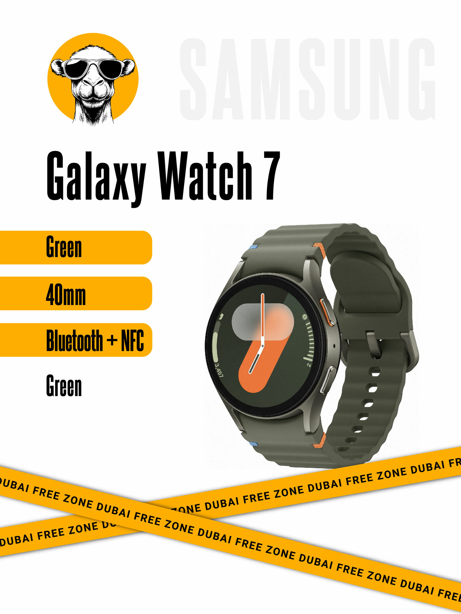 Смарт-часы Samsung Galaxy Watch 7 40mm Green