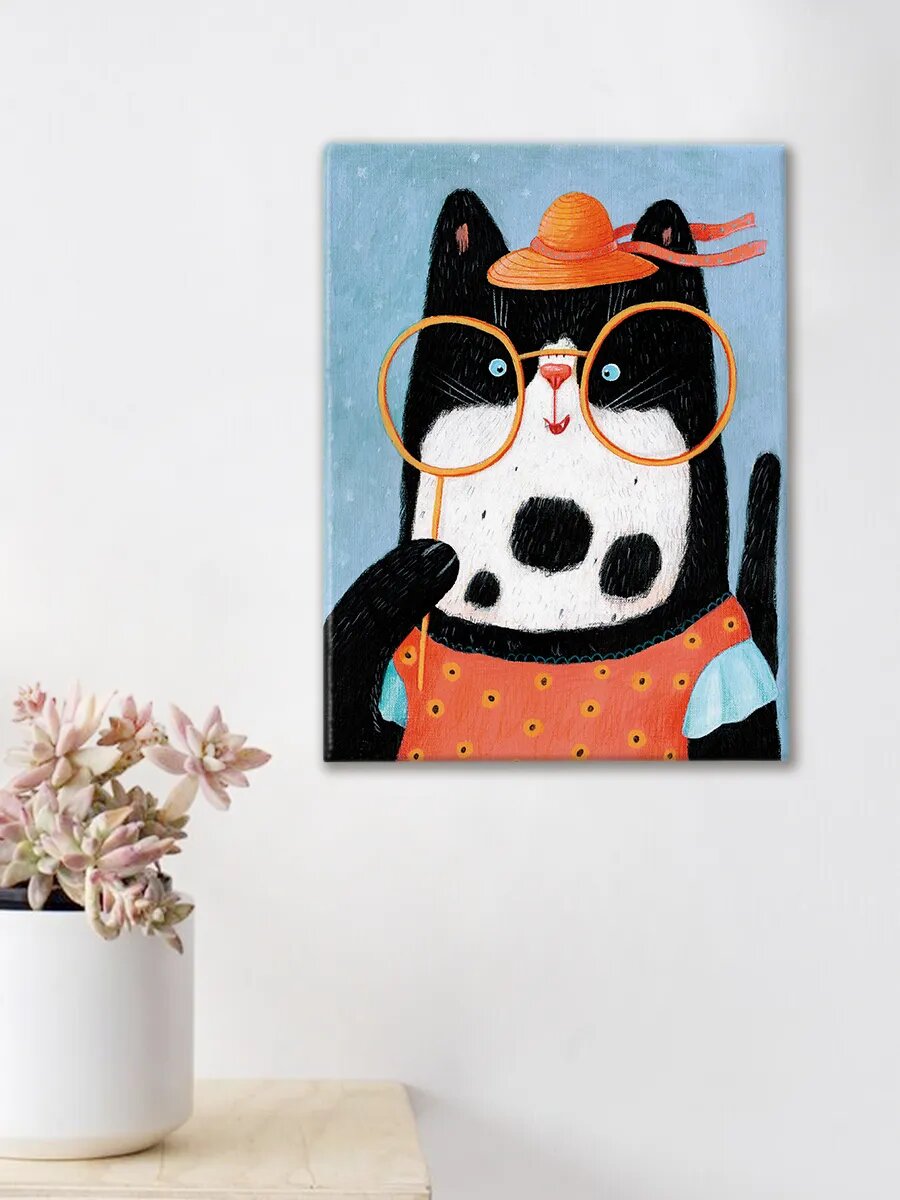 Картина с Питерскими котами