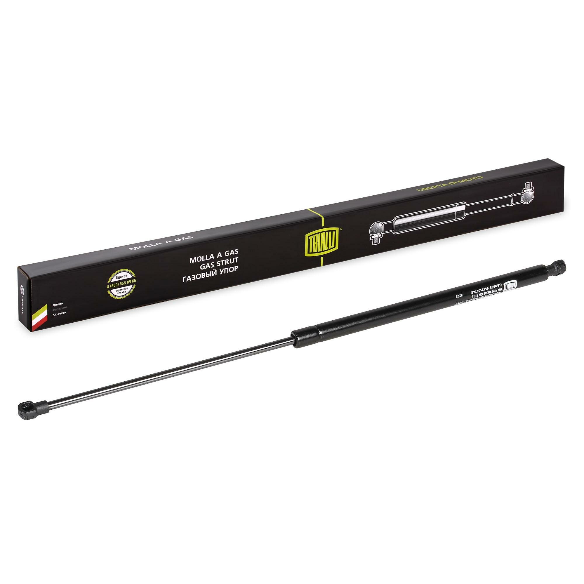 Trialli амортизатор (упор) для а/м renault logan ii (12-)/sandero ii (14-) (капота) (gs 0908) gs0908