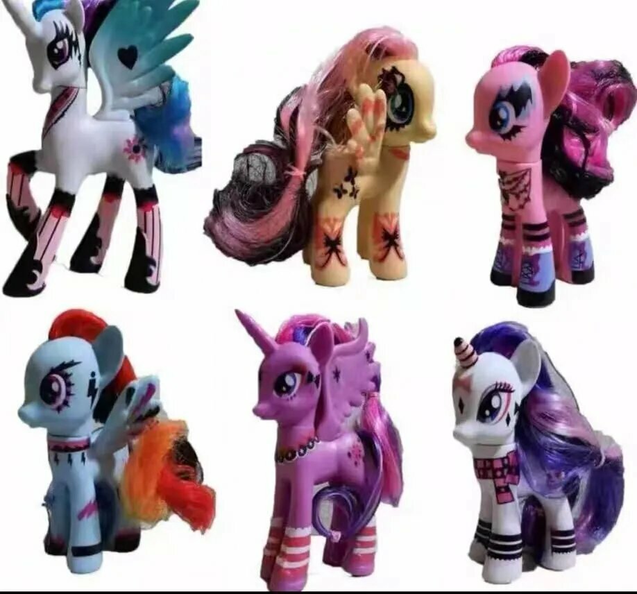 My Little Pony, Friendship Is Magic Pony Mania 6 Pack от Hasbro(без упаковки)