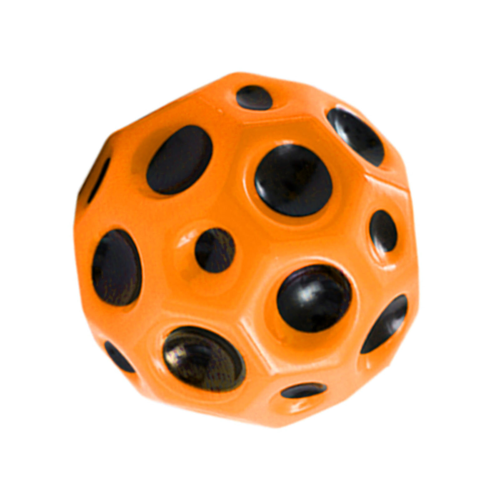 Эластичный прыгающий космический мяч для родителей и детей, интерактивная тренировка координации рук и глаз, спортивный мяч из пенопласта, 66 мм, оранжевый.