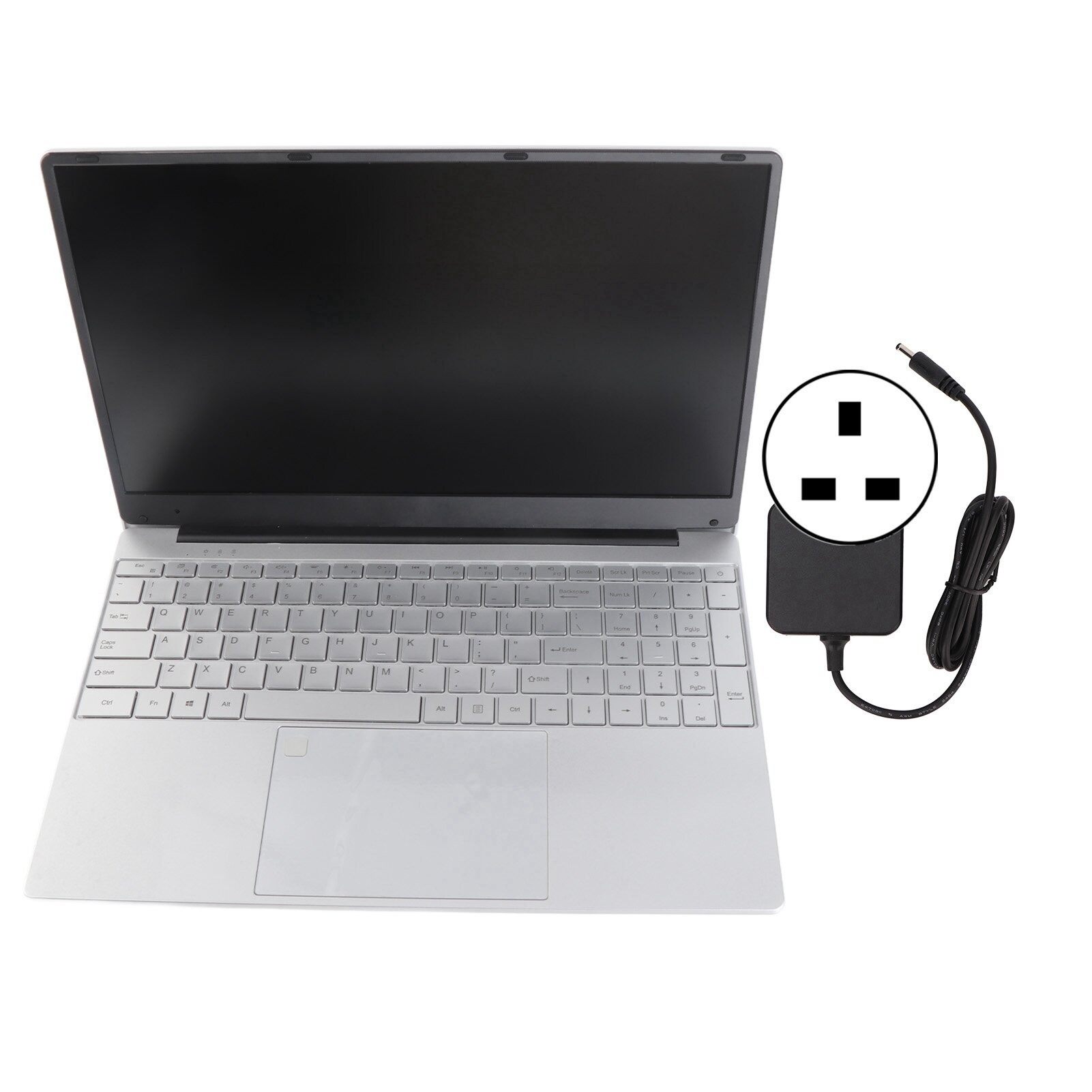 15,6-дюймовый ноутбук с Full HD экраном, Windows 10, 16 ГБ оперативной памяти, 512 ГБ встроенной памяти, фронтальная камера 1920x1080, 1,3 МП, клавиатура с подсветкой, серебристый.