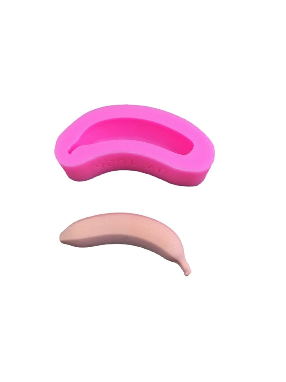 Формы для выпечки шоколада 3D Формы в форме банана Формы для выпечки и украшения Антипригарные