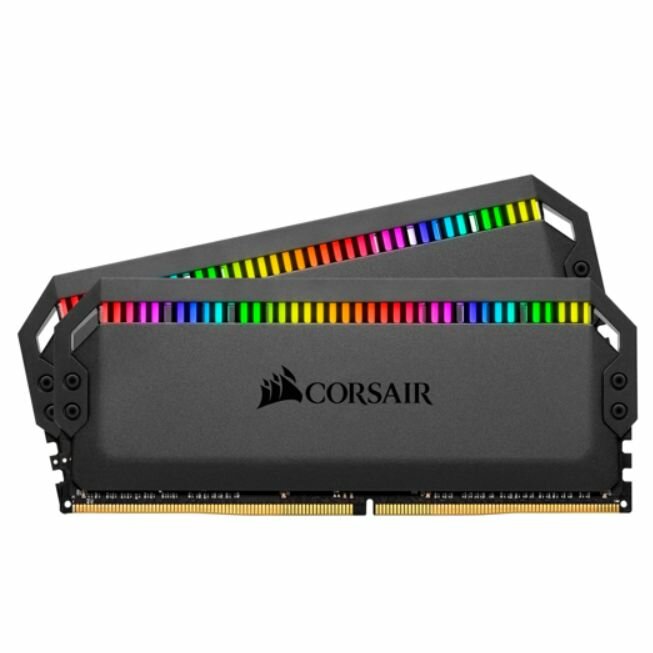 Оперативная память Corsair DOMINATOR Platinum RGB (CMT16GX4M2C3200C16) DIMM DDR4 16 ГБ - 2 шт, 3200 МГц