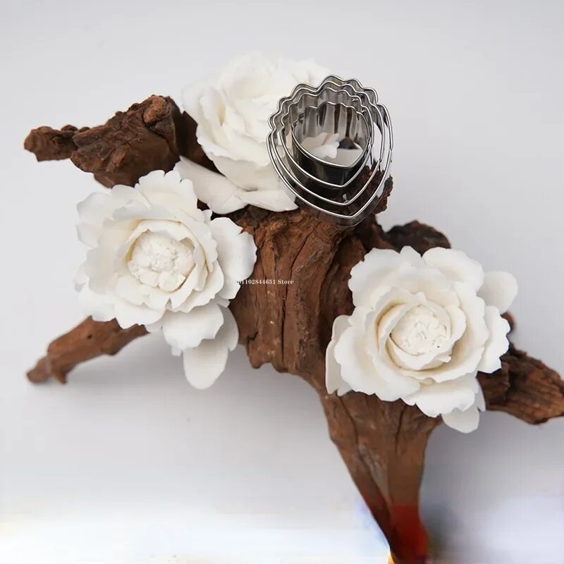 Набор форм для лепестков из нержавеющей стали Peony flower set