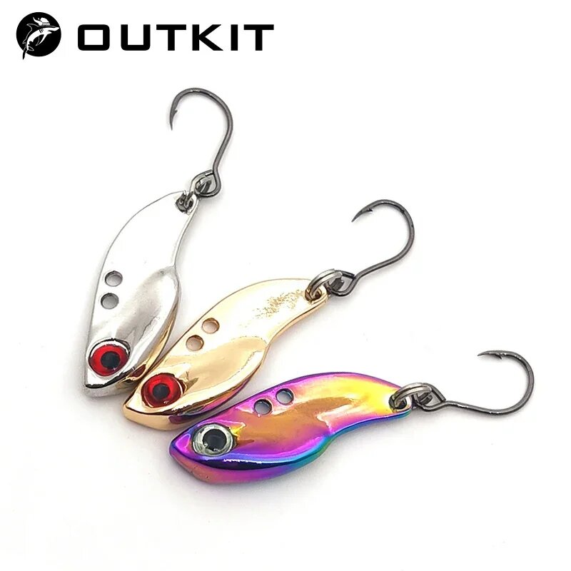 Мини-вибра OUTKIT Silver 2.5г — фото 1