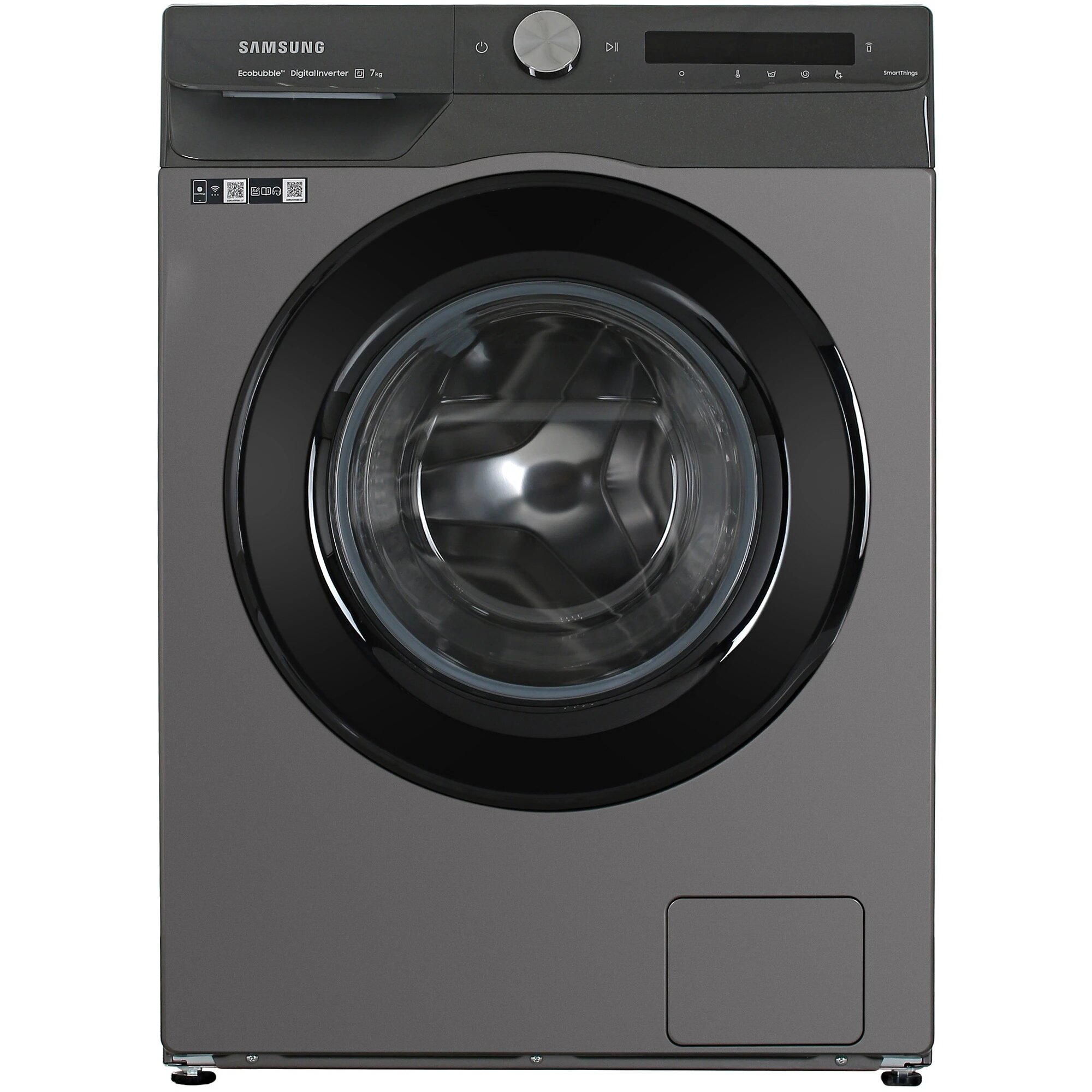 Стиральная машина Samsung WW70AG6S23ANLP серый, фронтальная загрузка, отжим - 1200 об/мин, программ - 22