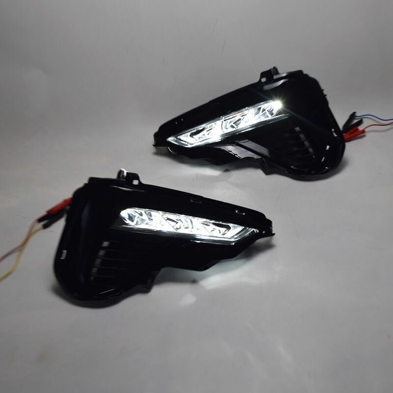 19 Kia K5 модифицированный рулевой светодиод высокой яркости для дневного света, передний противотуманный фонарь K5