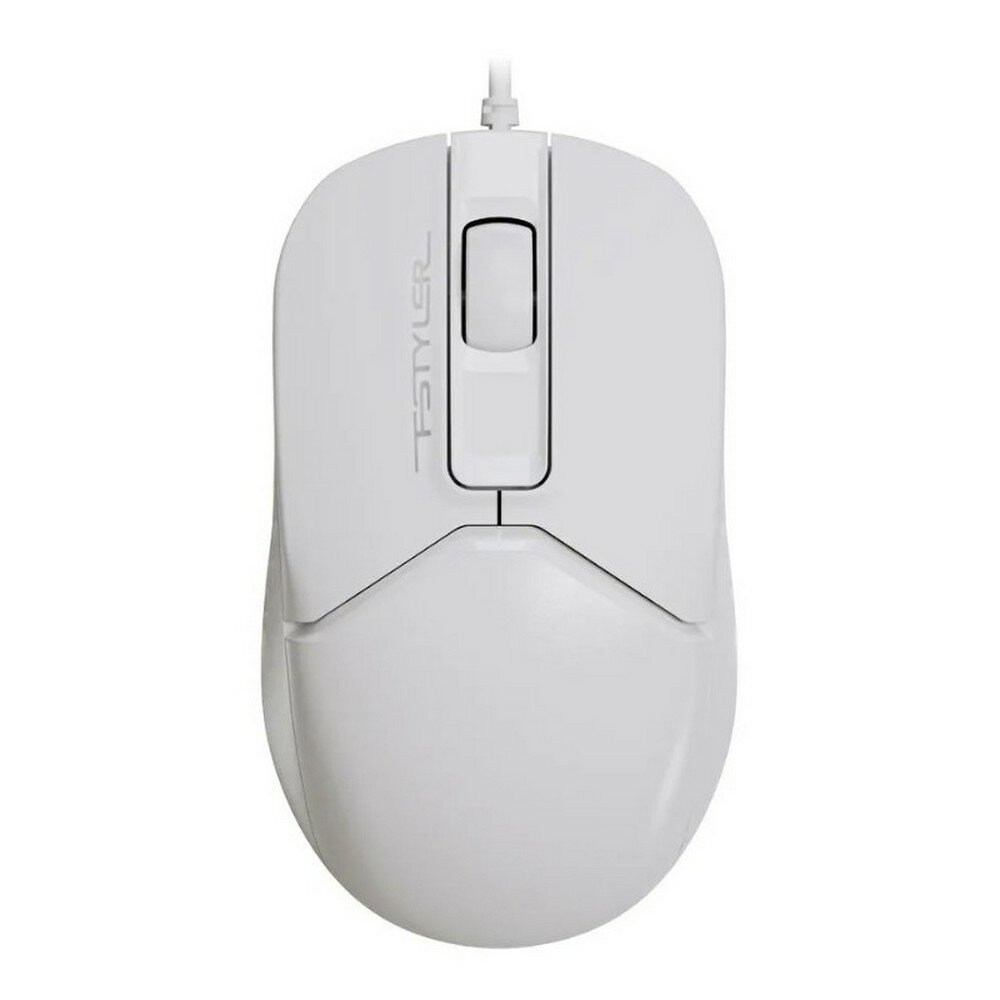 Мышь проводная A4TECH Fstyler FM12 белый (USB, 1200dpi, 3but) (FM12 WHITE)