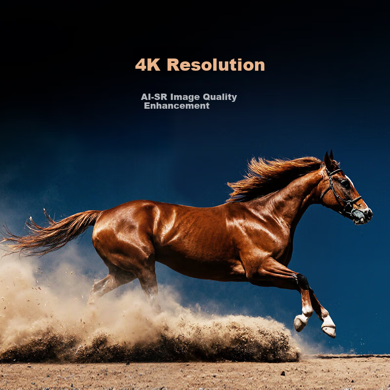 MI (Xiaomi) MI Box 5 Dual-band Wifi 6 Smart Network TV Set-top Box Dolby Atmos 4K Resolution HD Network Player Wireless Screen Mirroring