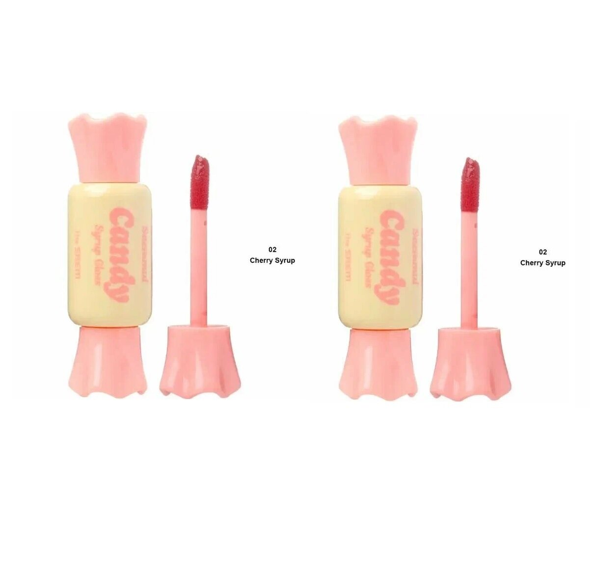 Блеск Sung bo Cleamy для губ Saemmul Candy Syrup Gloss 02 Cherry Syrup, 8 гр, 2 шт