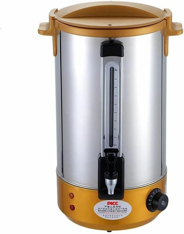 Чайник из нержавеющей стали с двойным бойлером, уровень воды виден, регулируемая температура ведра, подходит для домашней горячей воды, чая молока и других.