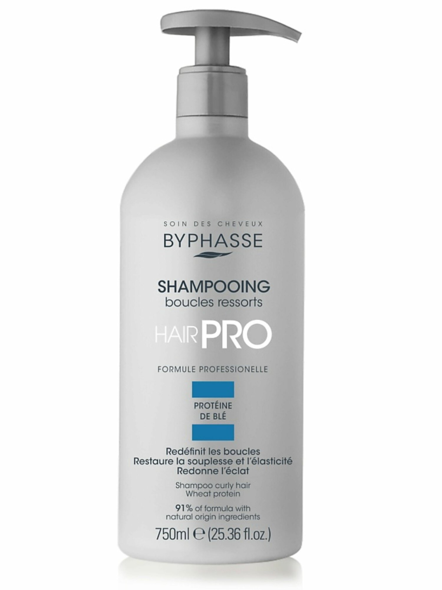 BYPHASSE Шампунь для вьющихся волос Hair Pro Boucles Resorts (750 мл)