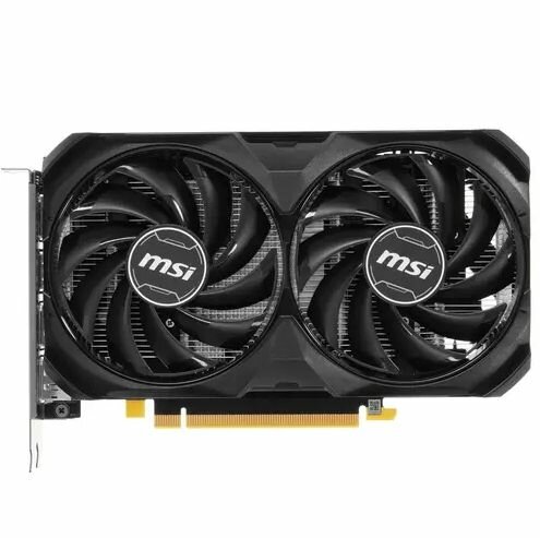 Видеокарта MSI GeForce RTX 4060 VENTUS 2X BLACK (GeForce RTX 4060 VENTUS 2X BLACK 8G) - PCI-E 4.0 x16, 8 ГБ, 128 бит, DisplayPort x3, HDMI x1, GPU 1830 МГц