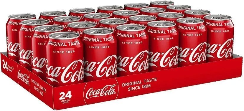 Coca-Cola 0,33л.*24шт. Original Taste Германия Coca-Cola Лимонад Германия