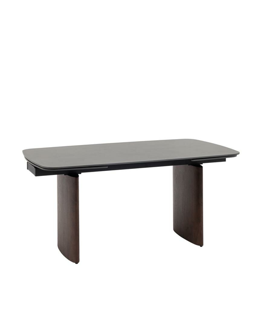 Stool Group Обеденный стол Астарта раскладной 160-240х90 керамика темная, 76,5*160-240*90 см, арт. УТ000040571