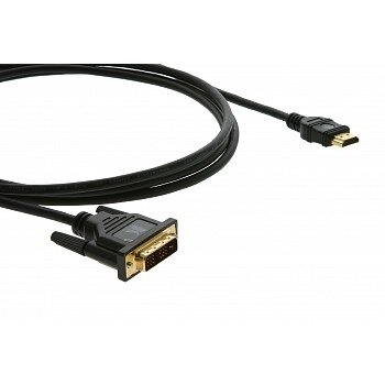 Kramer Кабель C-HDMI/DVI-10 C-HM/DM-10 переходной HDMI-DVI Вилка - Вилка 3метра 97-0201010